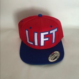 Accessories | Lift Snapback Hat Red White Blue Usa | Poshmark